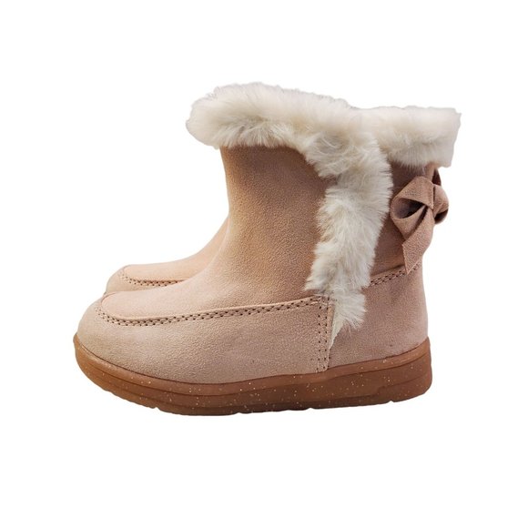 Cat & Jack | Shoes | Little Girls Pink Boots Childrens Winter Boots ...